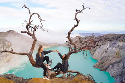 Win a Bali and Java: Volcano hike and glamping adventure trip